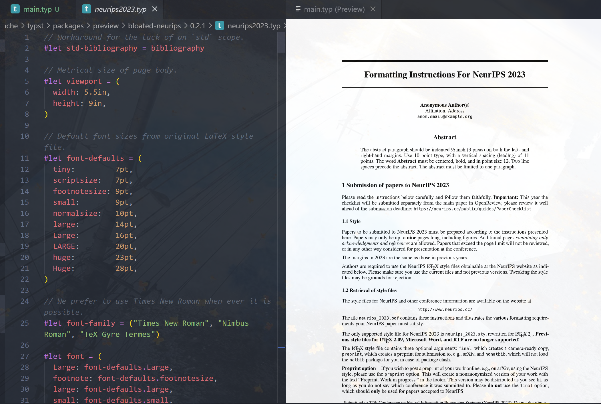 Typst begin - Darstib's KG!